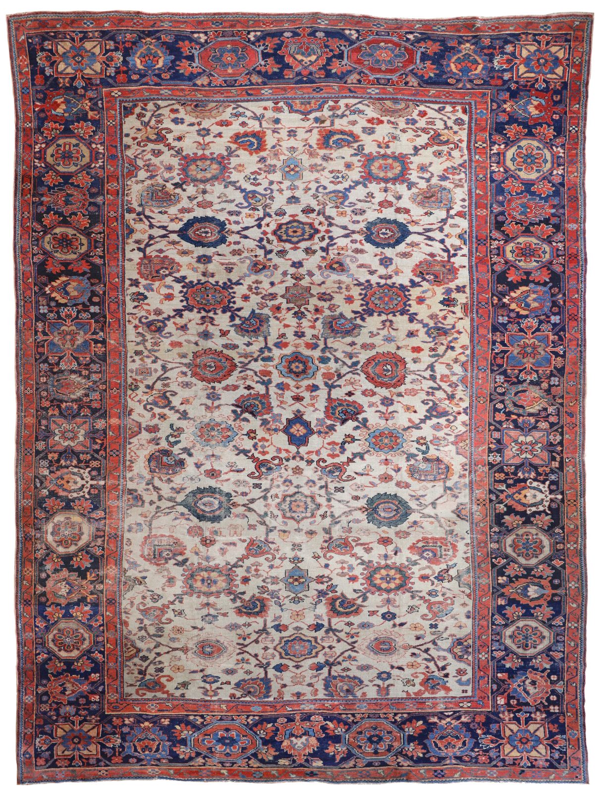 Antique Ziegler carpet - Farnham Antique Carpets